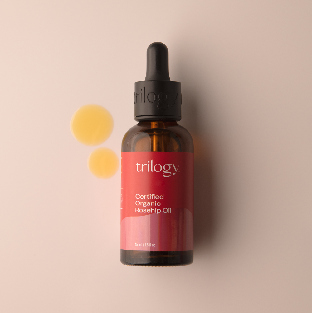 Certified Organic Rosehip Oil - Face Oil & Skincare | Trilogy NZ